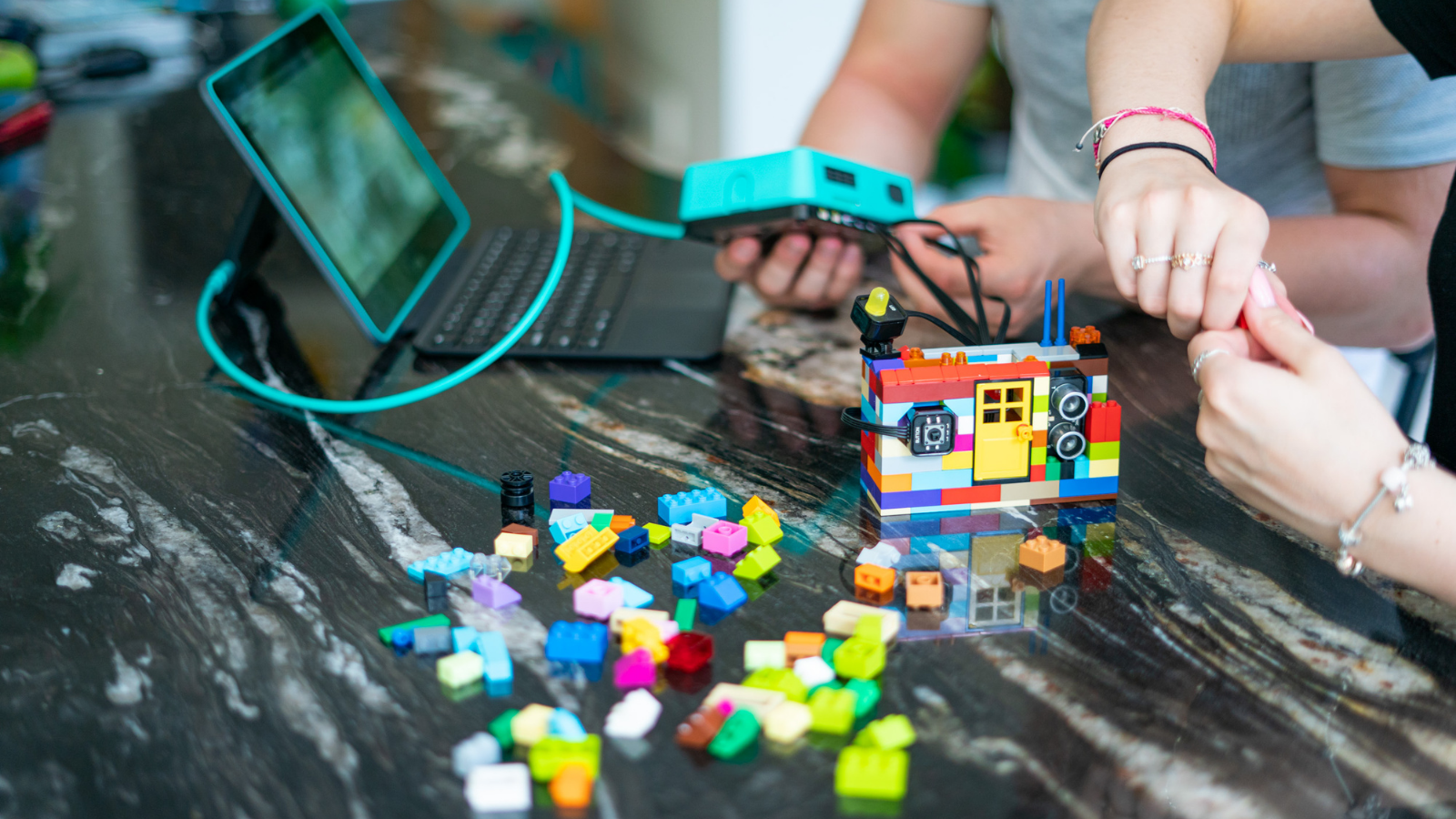 Students learn the real-world benefits of computer science.